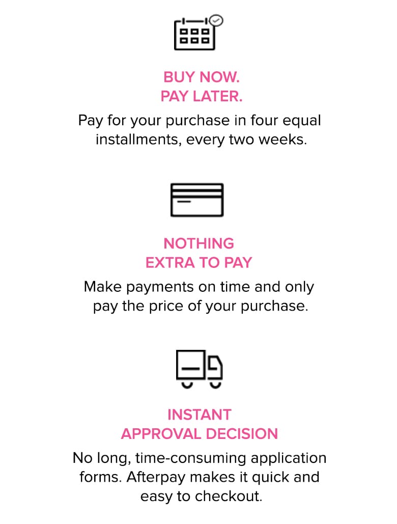 Afterpay Landing Page | TooFaced