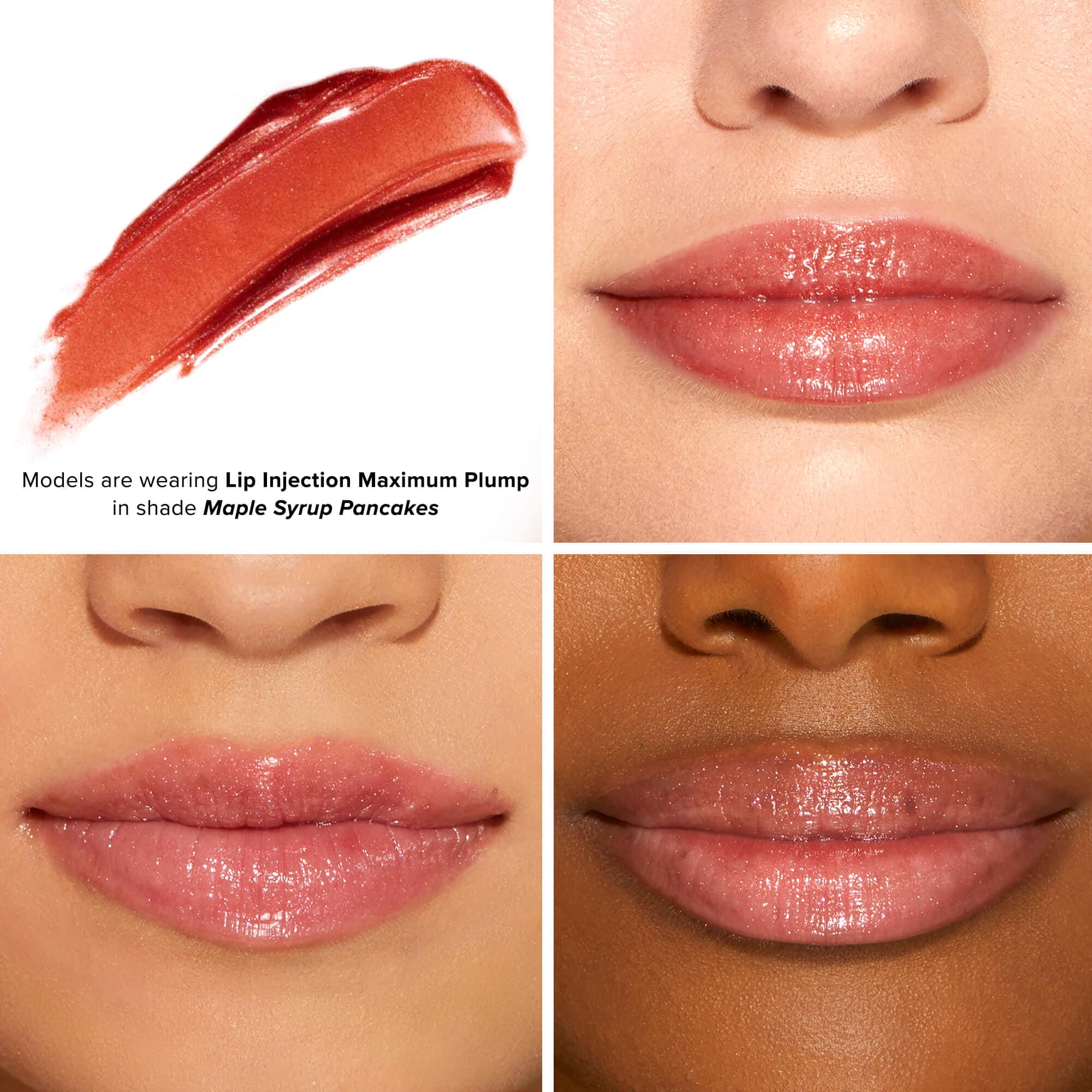 Lip Injection Plumping Lip Gloss - Maple Syrup Pancakes